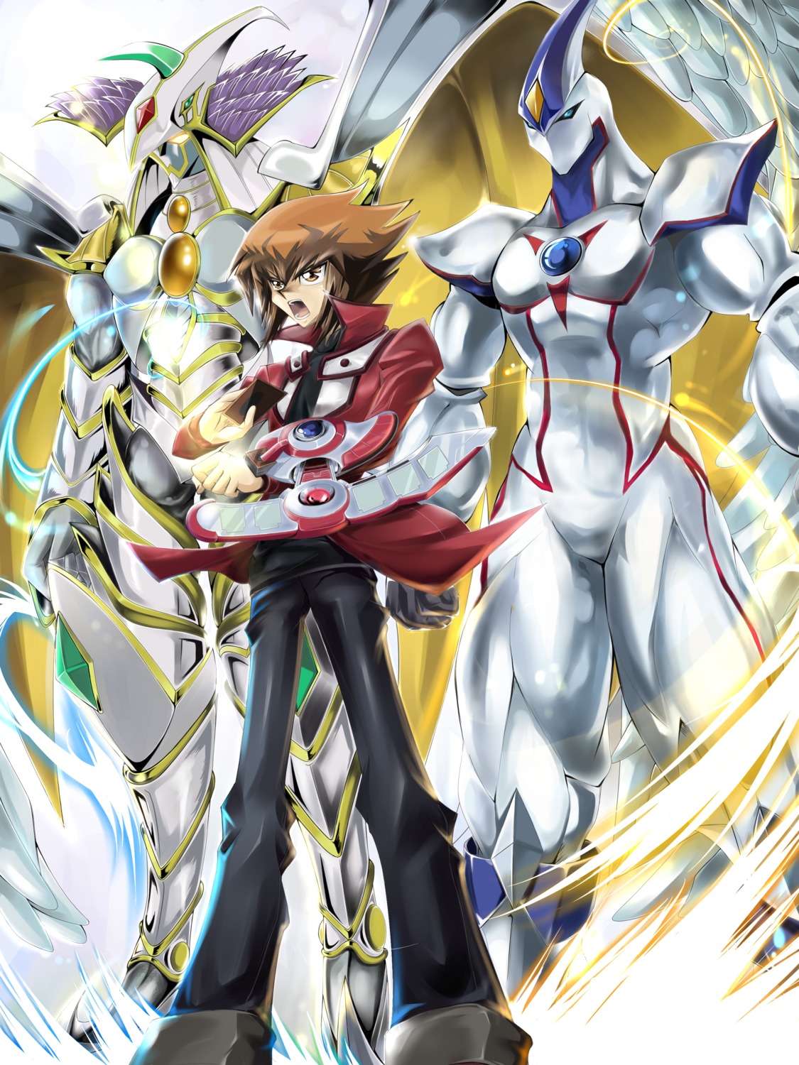 ari (amway) yugioh yugioh gx elemental hero neos rainbow neos yuki judai male monster | #153361 ...